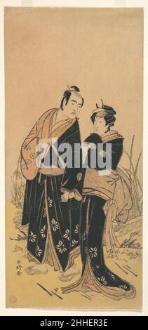 The Third Segawa Sojuro and the Third Segawa Kikunojo as Lovers 1918 by ...