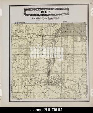 Standard atlas of Rock County, Wisconsin - including a plat book of the ...