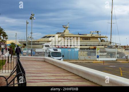 The Jasmine Yacht Once Owned by Richard Burton at Garrucha Shipyard ...