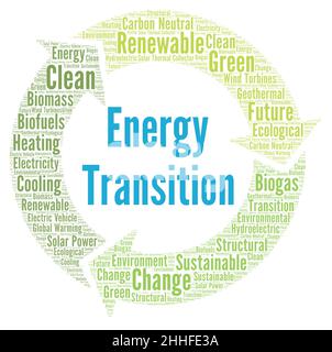 Energy transition symbol Stock Photo - Alamy