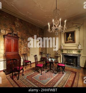 Room from Powel House. Philadelphia. 1768 Stock Photo - Alamy