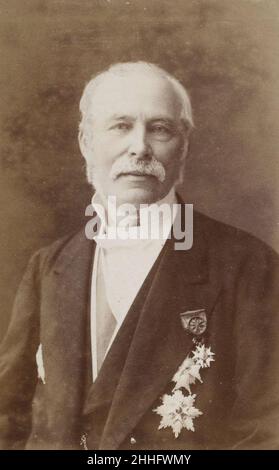 Statsraad Dr O J Broch 1891 Stock Photo - Alamy