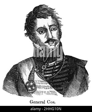 General Martín Perfecto de Cos Stock Photo - Alamy