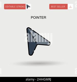 illustration of www with hand pointer Stock Vector Image & Art - Alamy