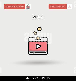 webcam vector icon modern simple vector illustration Stock Vector Image ...