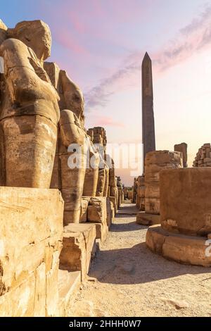 The third pylon of the Karnak Temple, Luxor, Egypt Stock Photo - Alamy