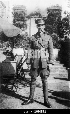 WW1 World War I - Captain Lionel Rees, VC Victoria Cross Stock Photo ...