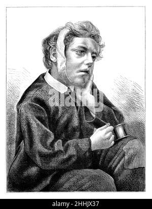 Boy with toothache Stock Photo - Alamy