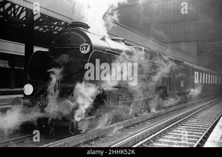 Steam Locomotive 862 Lord Collinswood (Lord Nelson Class) seen here at ...