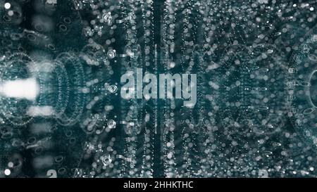 Jet engine x-ray transparent with particles Stock Photo - Alamy