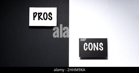 pros and cons decision making background ,for and against black and ...