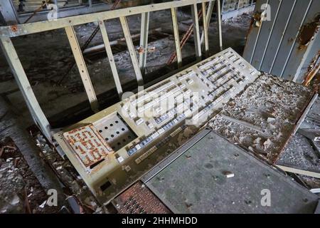 Destroyed command post of the secret military facility of the USSR's ...