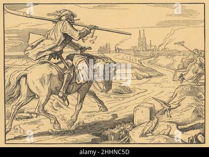 Alfred Rethel Another Dance of Death of the Year 1848 Plate Stock Photo ...