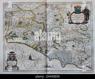 Campagna di Roma : olim Latium : patrimonio di S. Pietro : et Sabina ...