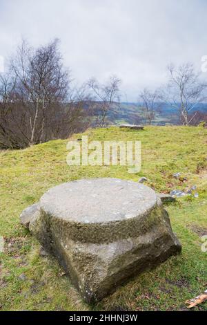 Bolehill Quarry, Lawrence Field, Peak District, Derbyshire, UK Stock ...