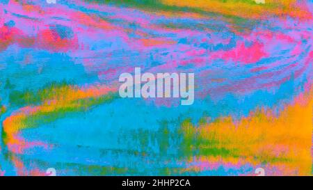 Casual data glitch geometrical nostalgic holographic background Stock ...