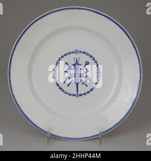 Plate ca. 1800 Tournai. Plate. Belgian, Tournai. ca. 1800. Hard-paste ...