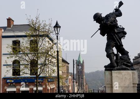 the diamond war memorial Derry city county londonderry northern ireland ...