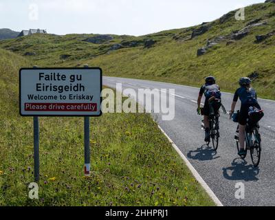 Eriskay (Eirisgeidh) Causeway Stock Photo - Alamy