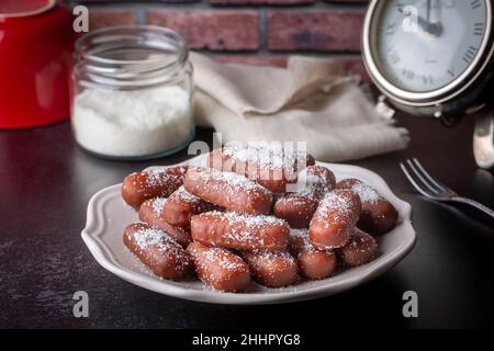 Traditional delicious Turkish dessert; Bagdad date dessert -Turkish ...