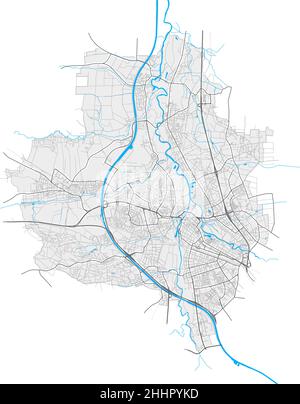 Street roads map of FÜRTH, GERMANY Stock Vector Image & Art - Alamy