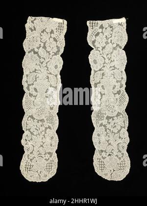 Lappet, Flemish, mid-18th century, Flemish, linen Stock Photo - Alamy