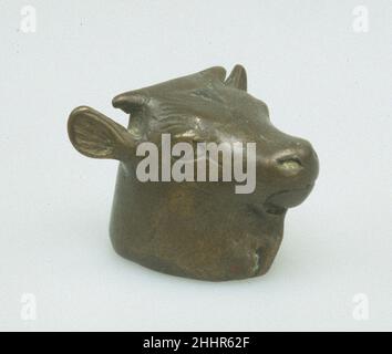 A Bull's-Head Weight of 2 Deben, an ancient weight used in trade and ...