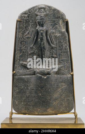 This magical stela, also known as the Cippus of Horus, is a significant ...