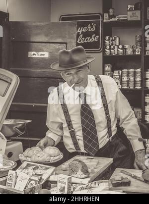 A Spiv At A 1940's WW2 Reenactment Event At The Black Country Living ...