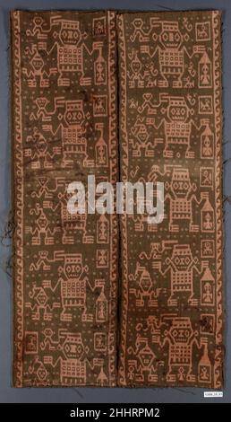 Sash Fragments, 14th–early 16th century, Peru, Peruvian, Cotton, Length ...