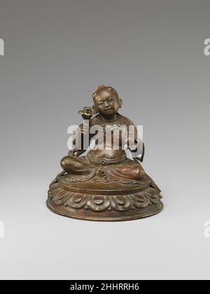 Youthful Manjushri on a Lotus Throne, 16th century Stock Photo - Alamy