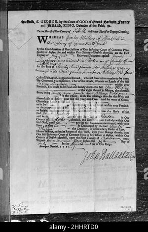 Capias Edward Winslow American 1718 View more. Capias. American. 1718 ...
