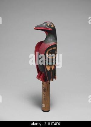 Rattle 19th century Native American (Nootka or Kwakiutl). Rattle 501262 ...