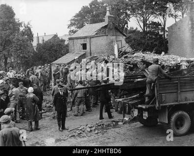 Freckleton Air Disaster 23rd August 1944An aged villager knells in ...