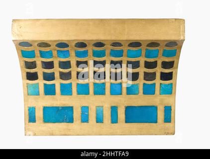 Reconstruction of a Cavetto Cornice, ca. 1390–1353 B.C Stock Photo - Alamy