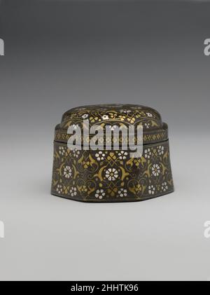 Bidri Box for Holding Pan, early–mid 17th century, Attributed to India ...
