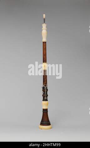 This oboe is a woodwind instrument with a double reed, producing a ...
