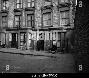 A general view of Rillington Place in west London where at Number 10 ...
