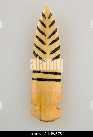 Tusk amulet, Predynastic, Late Naqada l–Naqada II, ca. 3900–3500 B.C ...