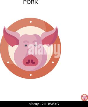 Meat on cutting board dark mode glyph icon Stock Vector Image & Art - Alamy