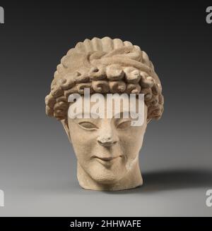 Limestone head of Herakles 6th century B.C. Cypriot Herakles was ...