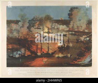 Naval Blockade, American Civil War, 1865. Photographed by Alexander ...