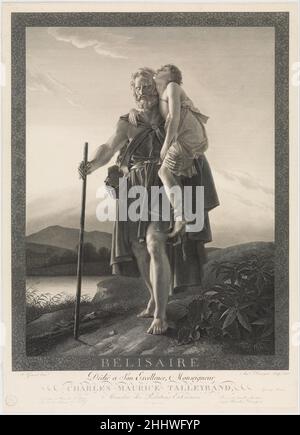 Belisarius 1806 Auguste Gaspard Louis Boucher Desnoyers French. Belisarius 370242 Stock Photo ...