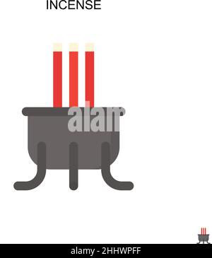 burning incense sticks Stock Vector Image & Art - Alamy