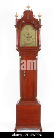 Tall case clock, movement by Daniel Burnap (1759 1838), East Windsor CT, case probably by ...