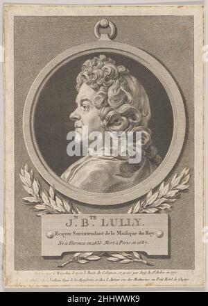 Jean Baptiste de Lully, portrait. Italian-French composer, 1632-1687 ...