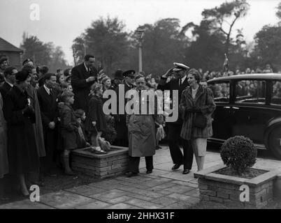 The state visit of King Frederick IX and Queen Ingrid of Denmark ...