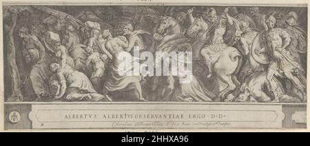 The Triumph of Two Roman Emperors (left-hand side) with a Roman Emperor ...