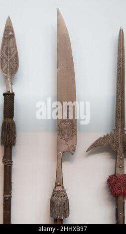 A 16th-century ceremonial glaive of Ferdinand, Archduke of Tyrol ...