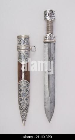 Dagger (Qama) 19th century Caucasian. Dagger (Qama). Caucasian. 19th ...